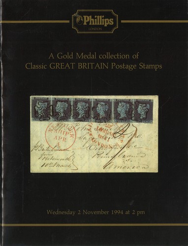Philips-Auktion: Classic Great Britain Postage Stamps (1994) | eBay