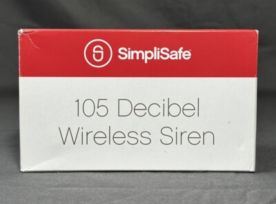 SimpliSafe WS1000 1st Generation 105 Decibel Wireless Siren Used? | eBay