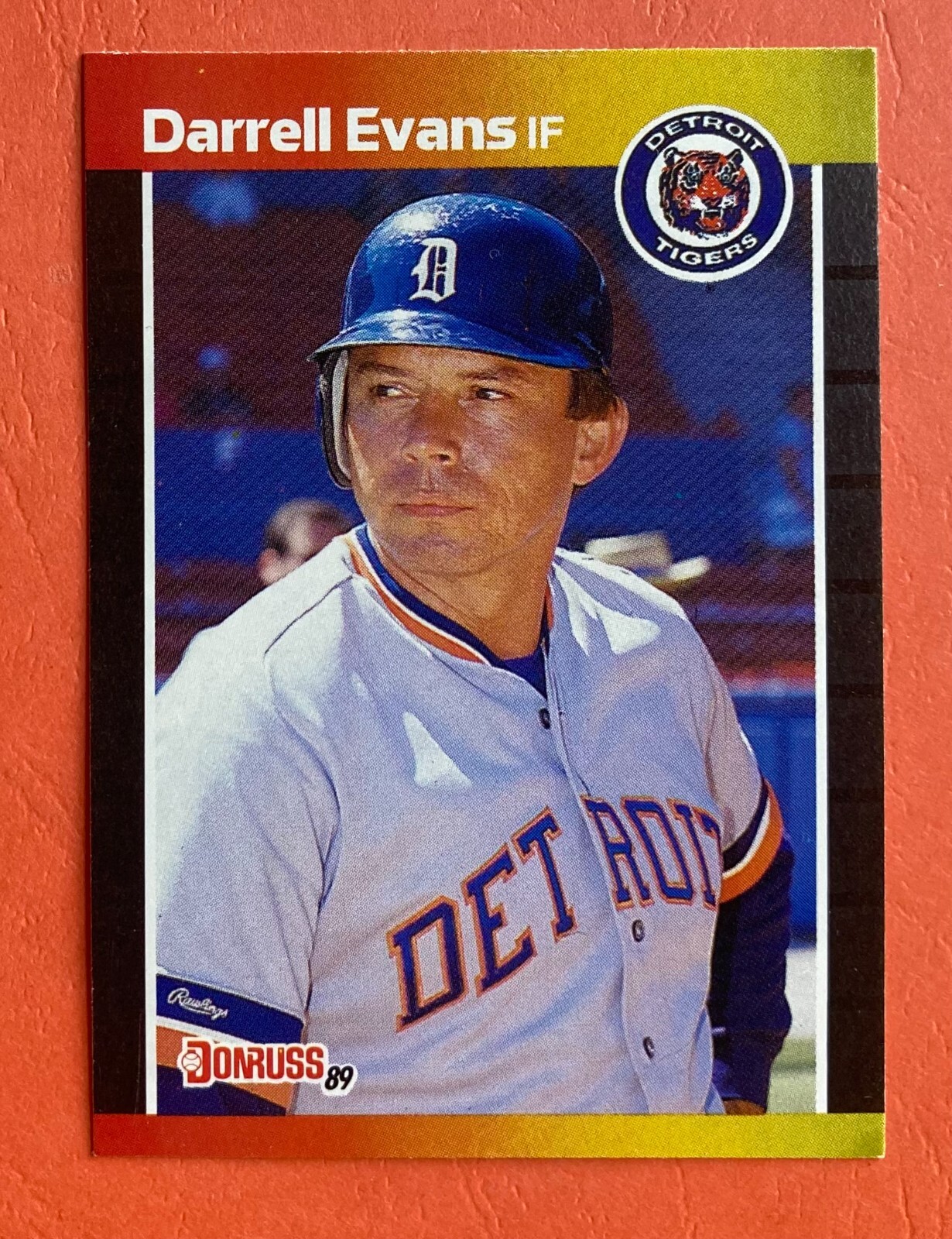 1989 Donruss Darrell Evans #533 Detroit Tigers | eBay