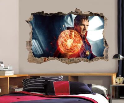 Doctor Strange Movie Smashed Decal Graphic Wall Sticker Art Mural ...