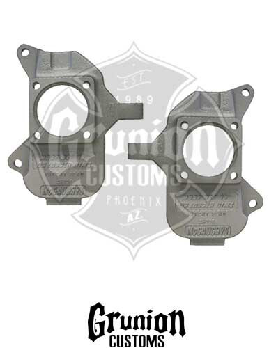 2" Front Drop Spindles fits 2002-2010 Chevy Silverado 2500/3500 ...