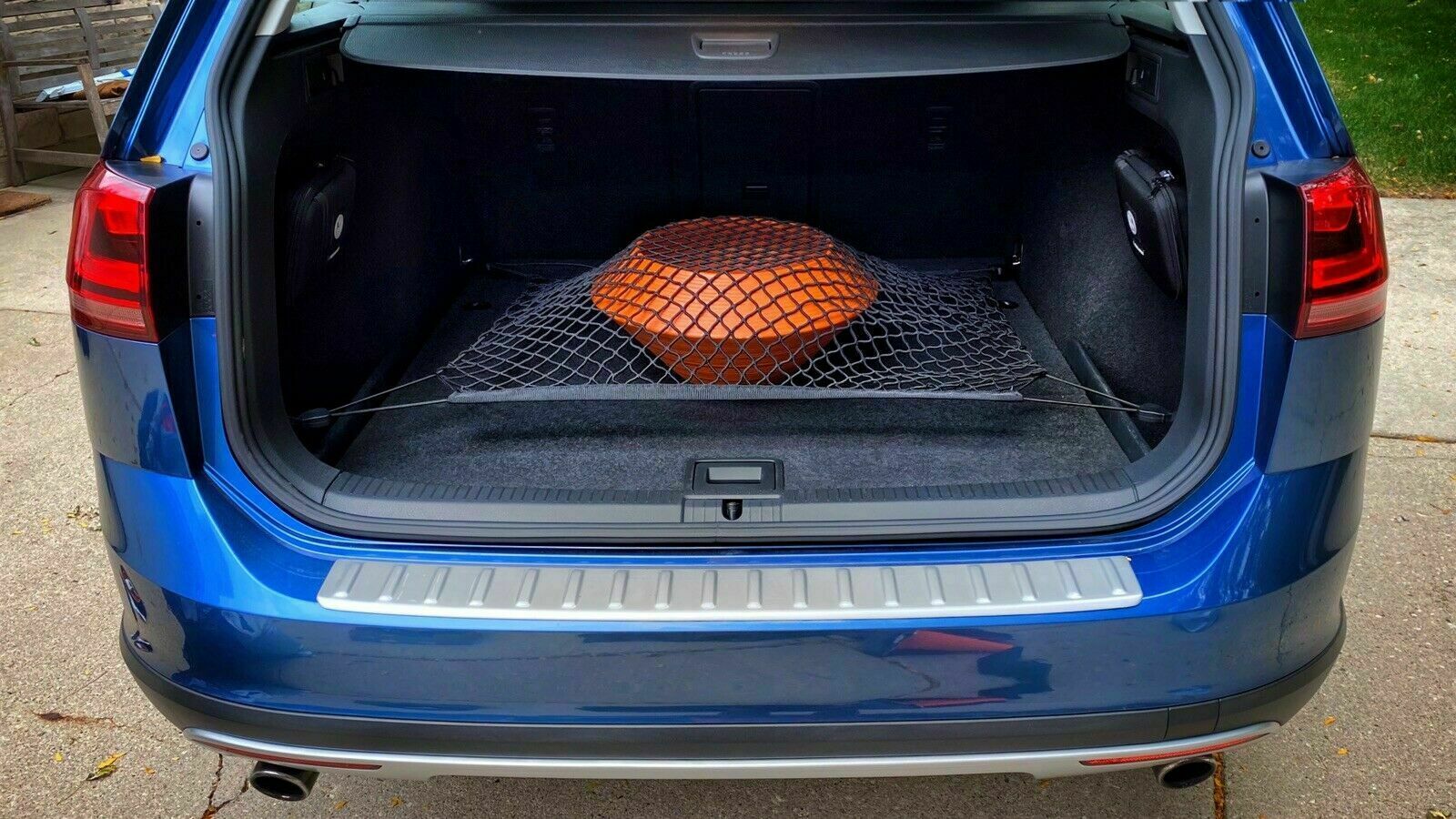 Rear Trunk Floor Style Cargo Net for VW Volkswagen Golf Alltrack 2017 ...