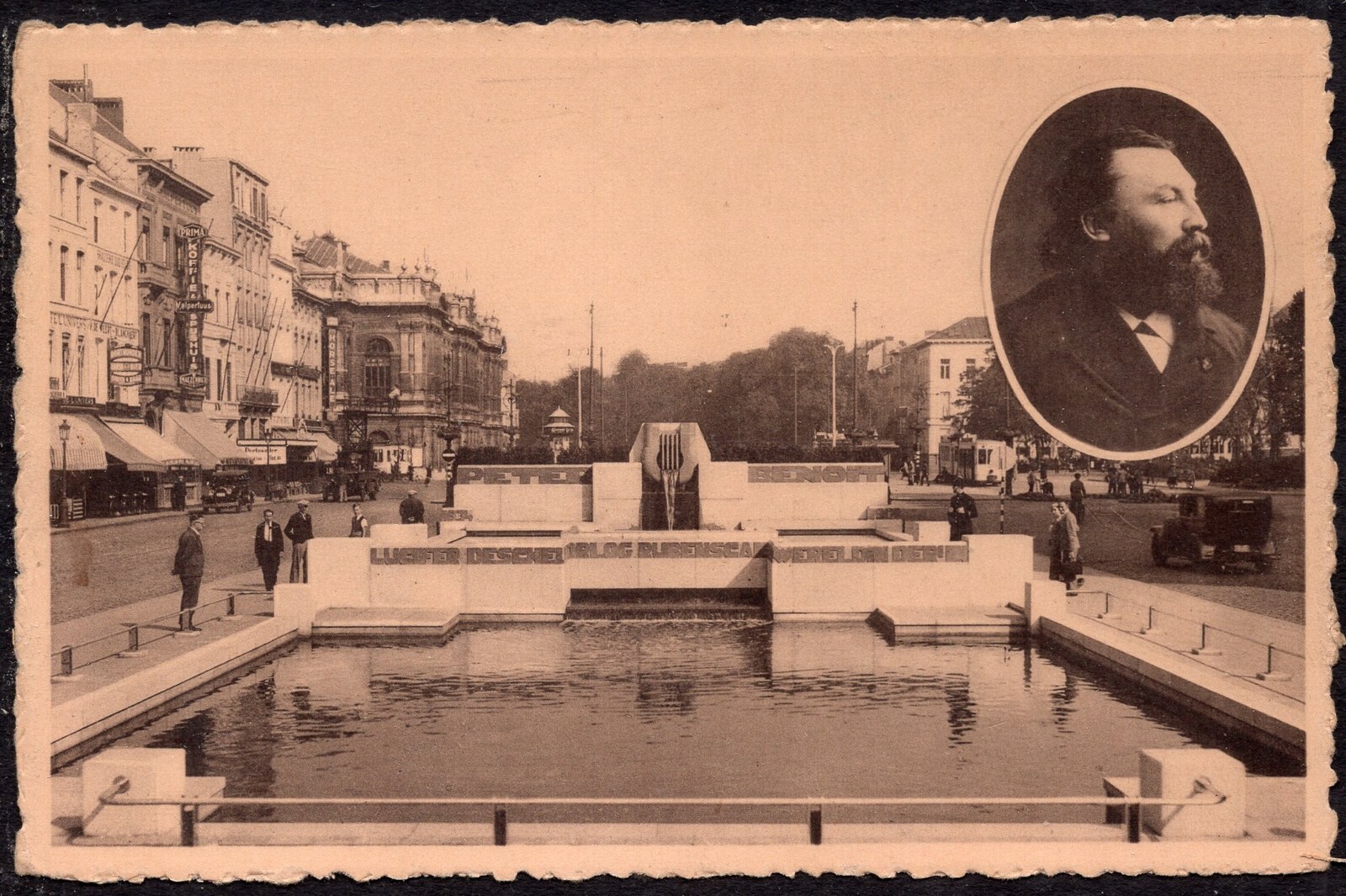 472 - Belgium - Anvers - Antwerpen - Peter Benoit - Monument - Postcard ...