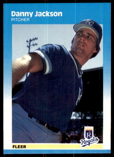 1987 Fleer Danny Jackson C Kansas City Royals #370 | eBay
