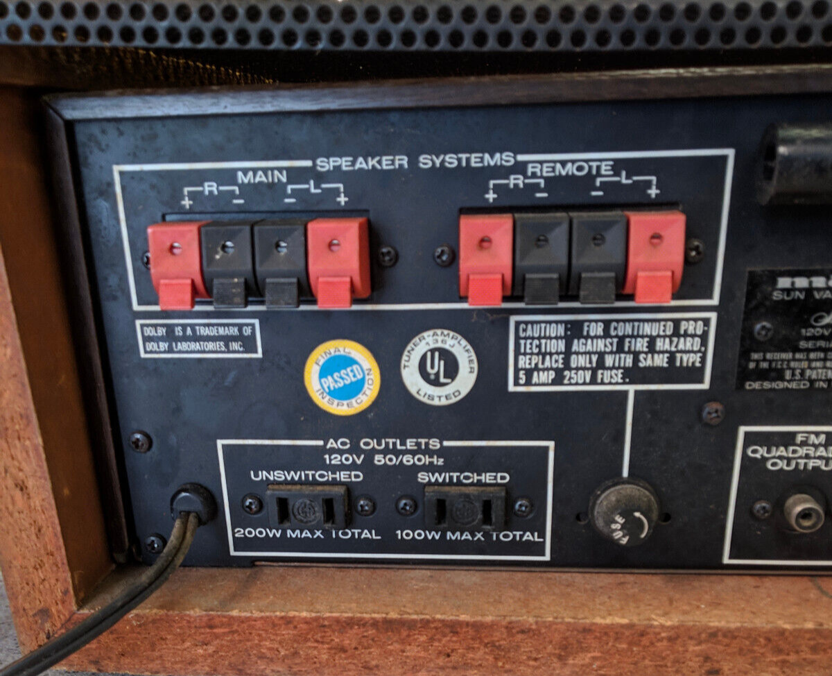 Marantz model 2250 in working order Original with wooden case | eBay