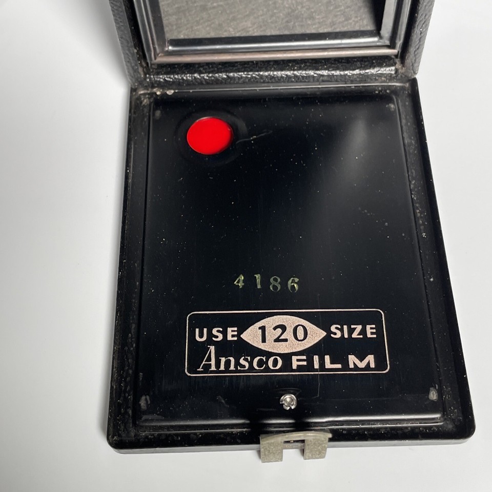 Vintage 1950’s Ansco Shur Flash Box Camera Binghamton New York Art Deco ...