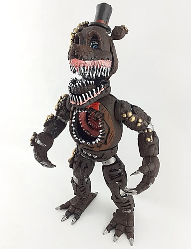 FNAF ANIMATRONIC TWISTED FREDDY FAZBEAR action figure 8" Five Nights at ...