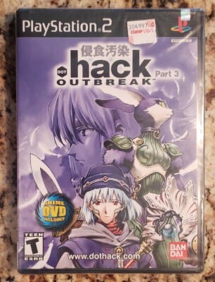 Dot .hack Part 3 Outbreak PS2 Sony PlayStation 2 2003 Brand New Factory ...