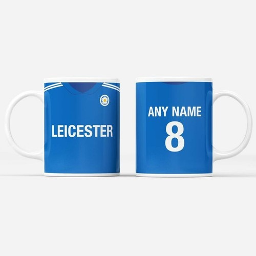 Personalised Leicester City Mug LCFC Birthday Anniversary Christmas ...