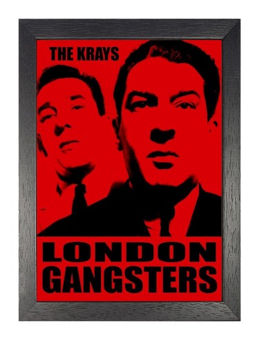 Krays 14 Ronnie Reggie Poster Twin Brothers English Criminals Drama ...