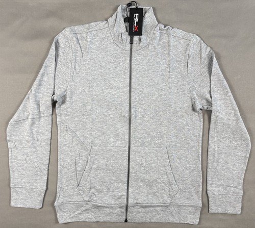 RLX Ralph Lauren Jacket Gray Full Zip Mock Neck Golf Athletic Men’s M ...