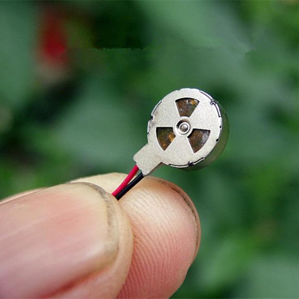 5PCS DC 3V Brushless Vibration Motor Button Flat Vibrating Micro Motor ...