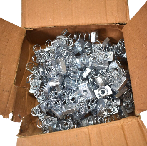 Lot of 99 Haydon Grip Nut Regular Springs Channel Lock N-821 3/8" -16 ...