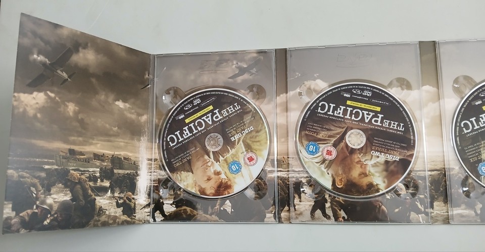 The Pacific DVD Set 6-Disc Tin Box Collectors Edition | eBay UK