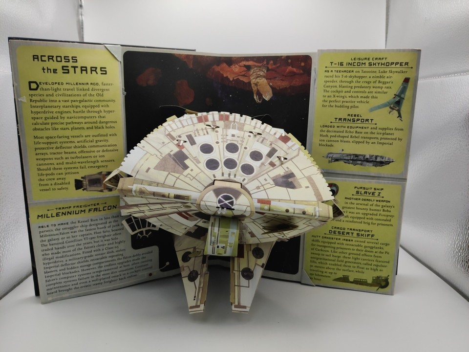 Star Wars A Pop-up Guide To The Galaxy Book Matthew Reinhart S7488 ...