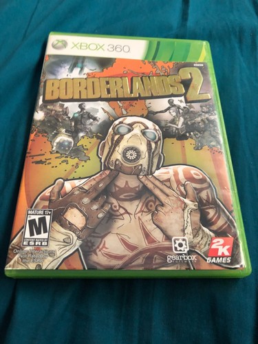 Borderlands 2 Xbox 360 2012 Case Manual Disc Tested Works Great ...