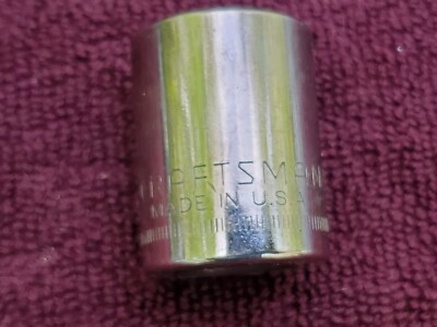 Craftsman USA 22mm Inverted G2 Series 44239 Socket 1/2" Dr. 12 Pt. | eBay
