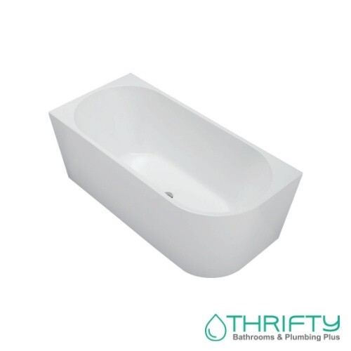 Fienza Isabella Right-Hand Acrylic Corner Bath, Gloss White, 1500mm ...