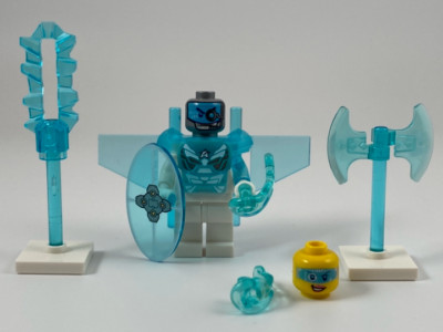Lego Trans Light Blue Accessory Kit - New (Minifigure Torso & Legs NOT ...