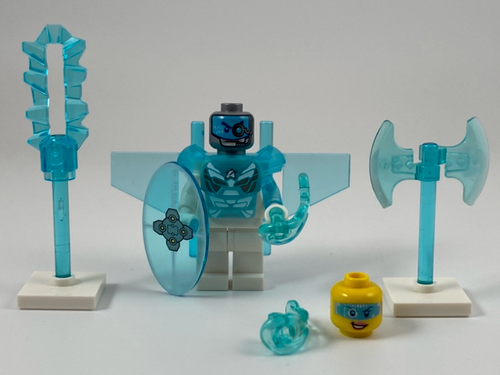 Lego Trans Light Blue Accessory Kit - New (Minifigure Torso & Legs NOT ...