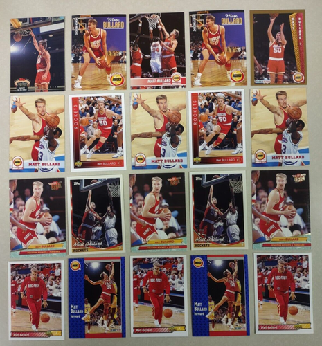 20 Card Lot of MATT BULLARD NBA Rockets A must have for any collector ...