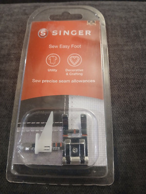 Singer Sew Easy Foot: Sew Precise Seam Allowances 250029647.06 | eBay