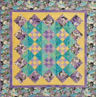 Tranquil Garden Quilt quilting pattern instructions | eBay