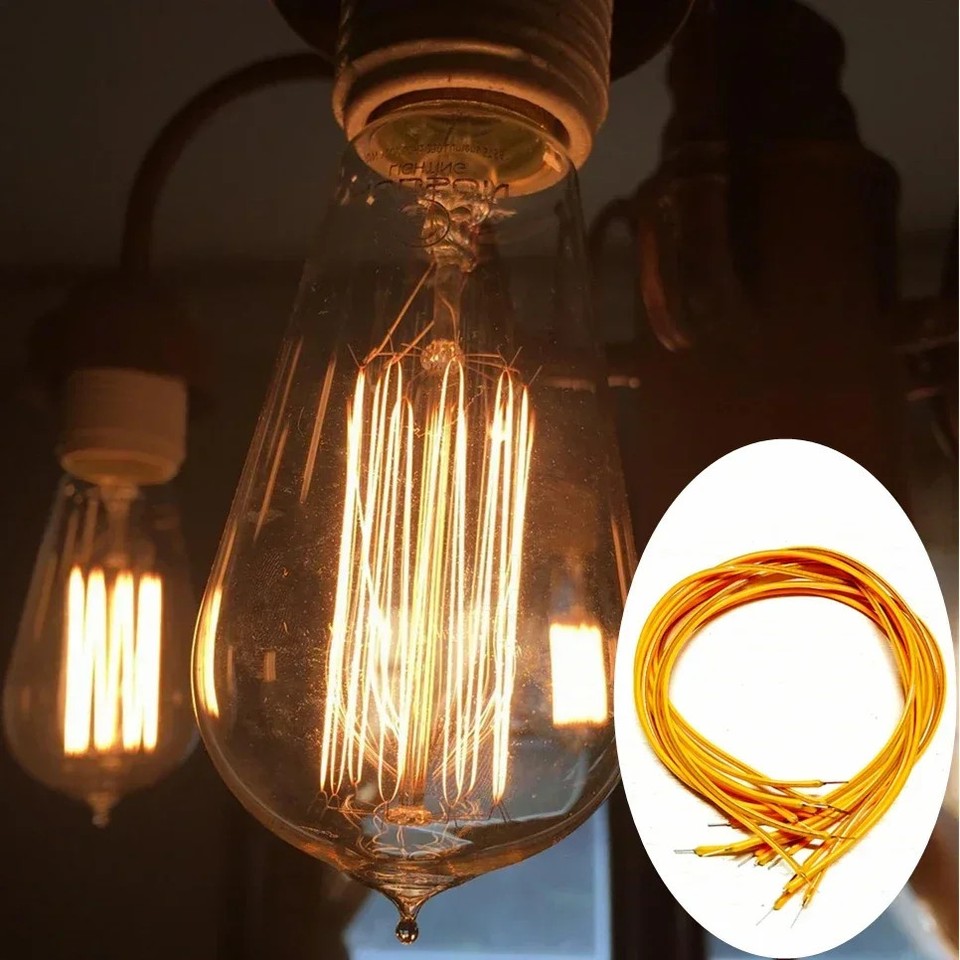 10 PCS LED Flexible Filament 3V COB Edison Bulb Lamp Parts LED Diode ...