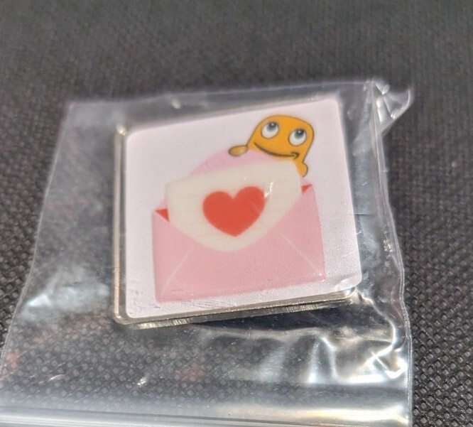 Amazon PECCY Pin RARE Valentine's Day Envelope Heart | eBay