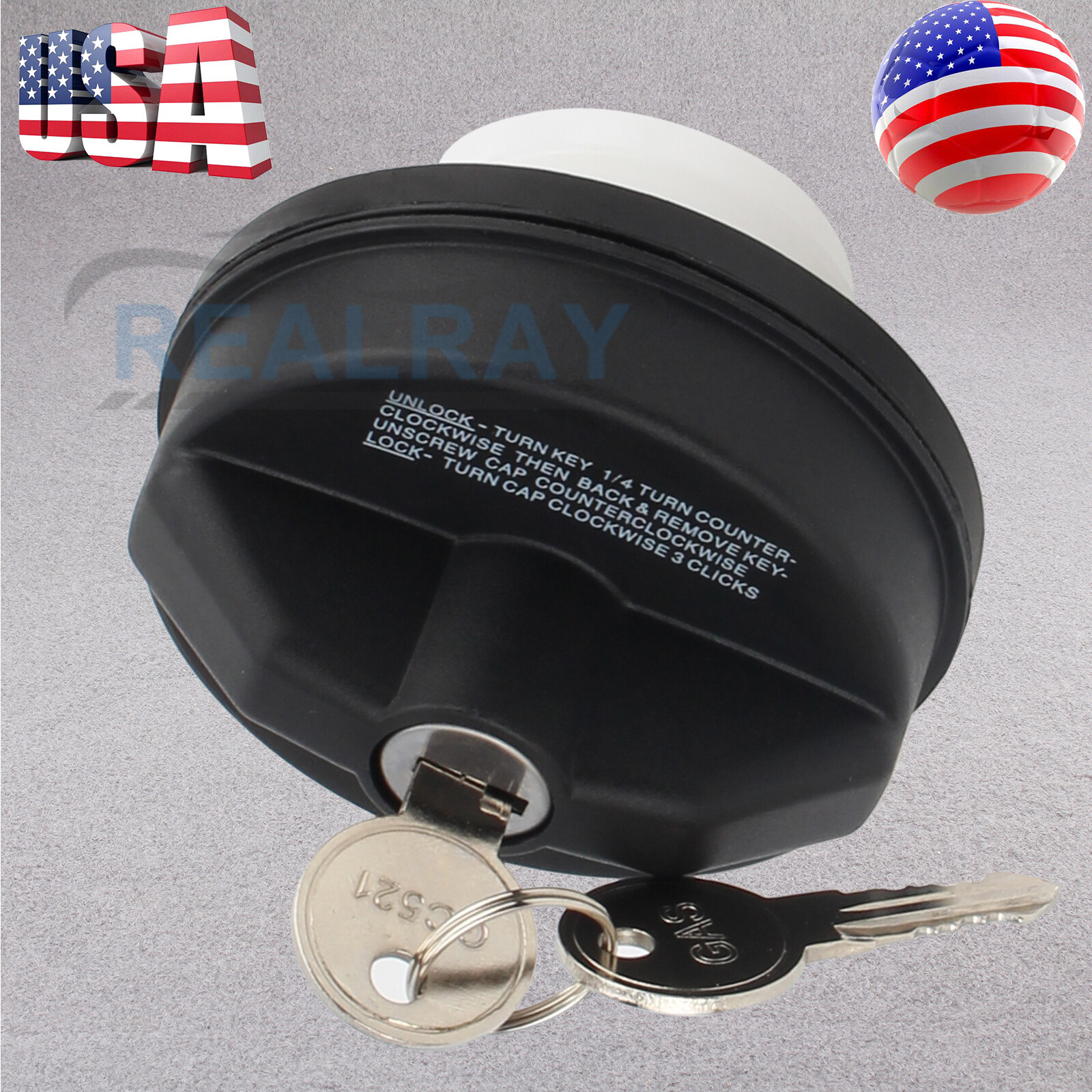 Locking Gas Cap With Keys For Fuel Tank Stant 10504 for Toyota Tacoma ...