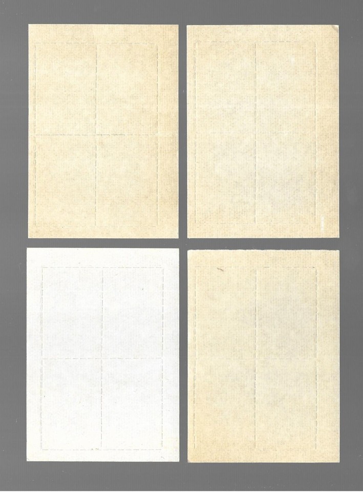 1969 TOPPS 4 IN ONE STAMP LOT BOB LILLY MERLIN OLSEN JOHN BRODIE FLOYD ...