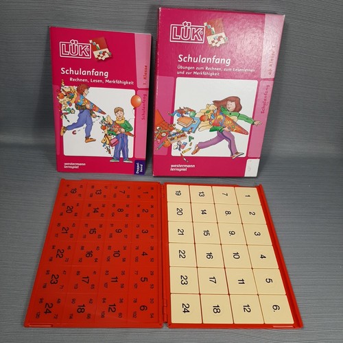 Schulanfang German Language Math Learning Game Grade/ Class 1 Complete ...