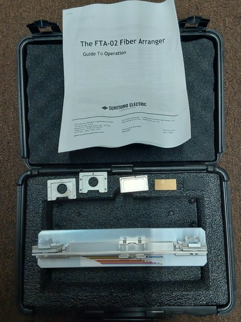 Sumitomo FTA-02 Fiber Arrangement Tool for sale online | eBay