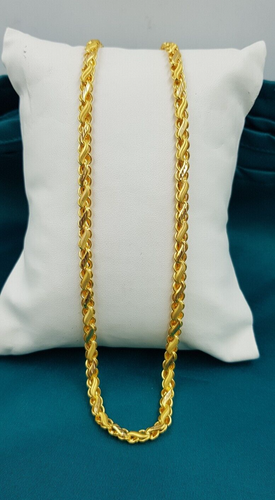 Indian Traditional 22K Gold Chain Necklace Christmas Gifting Coimbatore ...