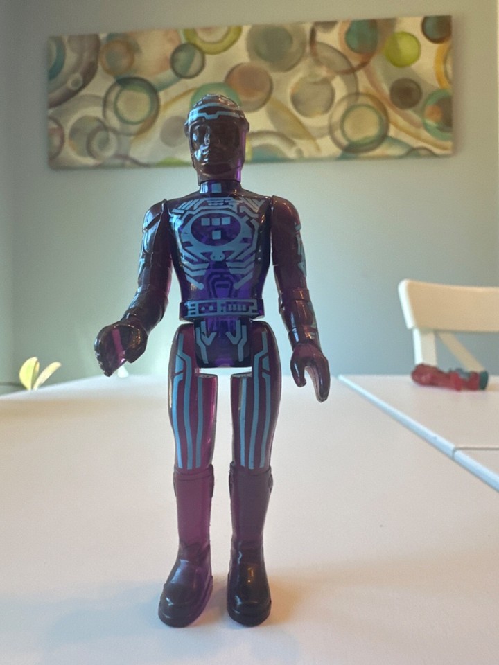 Vintage Original Tomy Tron Purple Action Figure 1981 | eBay