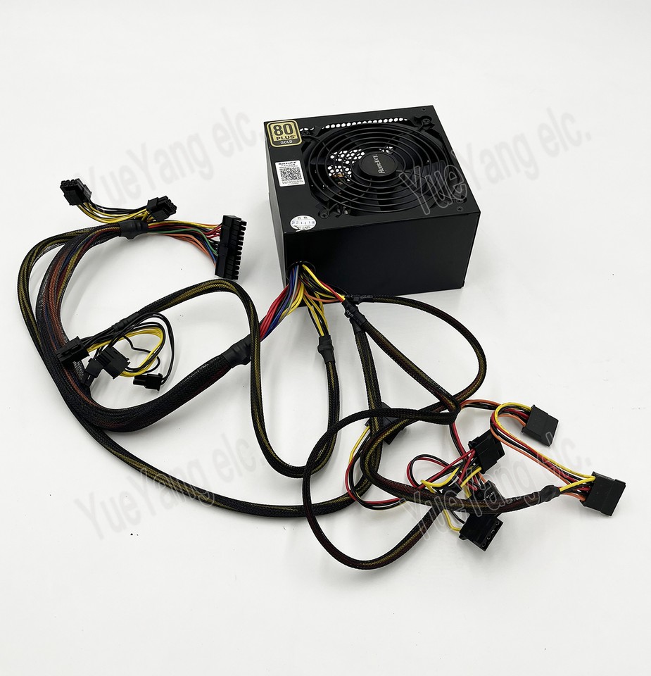 Huntkey WD600K Double 8 Graphics Card 600W 80 PLUS GOLD Switching Power ...