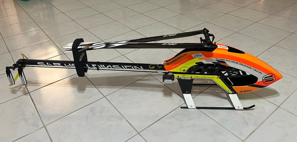 SAB GOBLIN RAW PIUMA 700 BNF AR7200bx, satellite Flybarless System ...