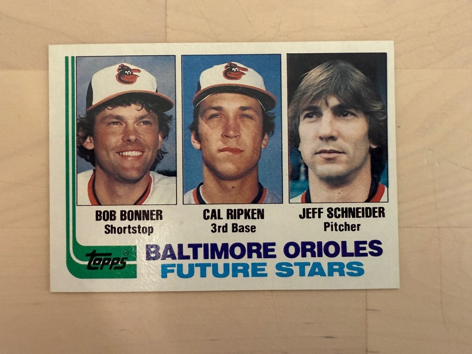 1982 Topps #21 CAL RIPKEN JR. RC Baltimore Orioles HOF. EX-MT - NM. LOT ...