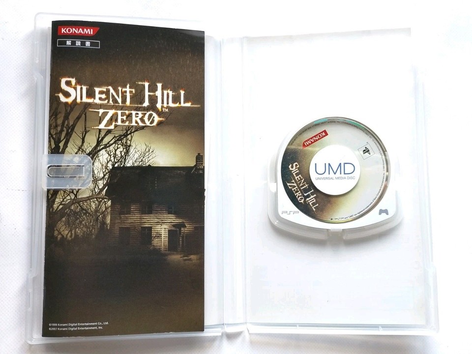 Lot 5 PS1&PS2 Silent Hill 1 2 3 4 PSP Zero Konami PlayStation Japan ...