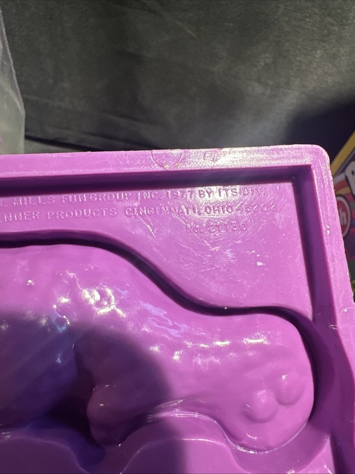 Vintage Play Doh Fun Factory Shape Strip Molds Kenner General Mills ...