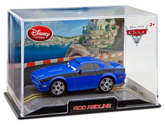 Disney Store Pixar Cars 2 Rod Redline Die Cast Toy Car In Case | eBay