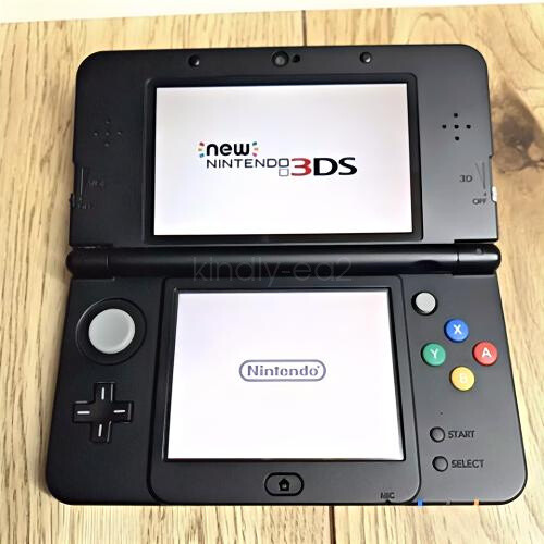 Nintendo/NEO New Small 3DS Black Console luma B9S ver free game Working ...