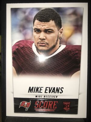 MIKE EVANS 2014 SCORE ROOKIE CARD #410 BUCCANEERS | eBay