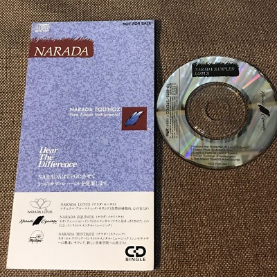 Promo-only NARADA Sampler Lotus JAPAN 3" CD TD-8013 DAVID LANZ ...