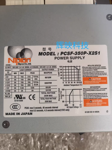 1pcs Used Nipron PCSF-350P PCSF-350P-X2S1 | eBay