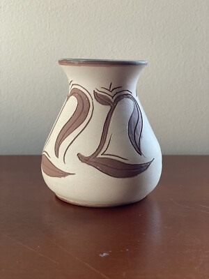 Vintage Small Treimane Val David Studio Art Pottery Ceramic Vase Quebec ...