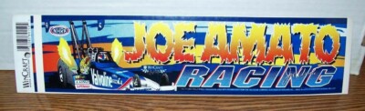 JOE AMATO VALVOLINE NHRA WINCRAFT 3X12 BUMPER STICKER DECAL NEW!!! | eBay