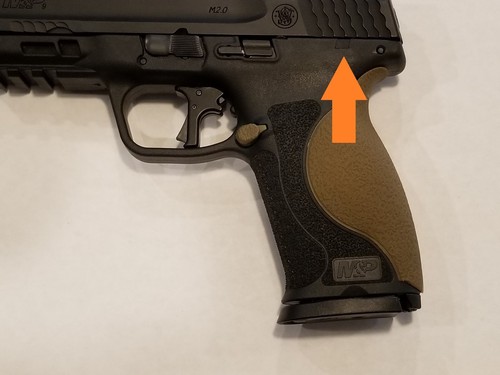 S&W M&P 1.0 M2.0 BLACK Manual Safety Frame Plugs Left Right Plug Full ...