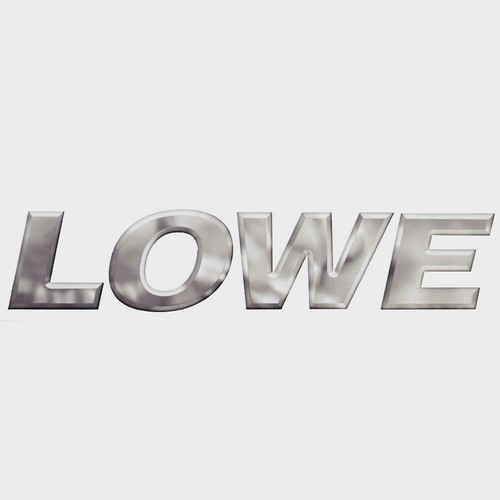 Lowe Boat Emblem Decal 2131602 | 2014 SS Silver 20 1/4 x 1 3/4 Inch | eBay