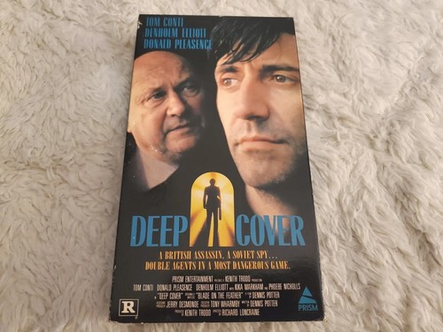DEEP COVER VHS Action SUSPENSE Donald Pleasence TOM CONTI 1989 Prism ...